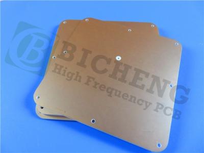 China RO3010 high frequency PCB 2-layer Rogers RO3010 Substrate - 50mil (1.27mm) with 1oz copper and Immersion Gold for sale