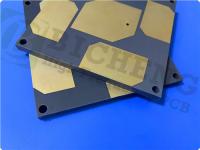 China F4BTMS615 rigid PCB 2-layer 5.08mm Thick double sided Cu weight with Hot Air Soldering Level (HASL) for Microwave, RF for sale