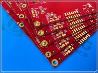 China IT-180A, FR-4 Tg170 'C 12-layer | Multilayer | Hybrid Through Holes PCB 1.6mm IT-180 Impedance Matt Red Dielectric Constant of DK 4.1 for sale