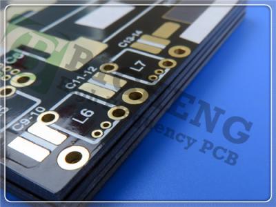 China F4BTMS233 PCB 2.33 Dk 2-layer rigid PCB with Blind vias 40mil 1.016mm Thick used in Aerospace equipment, space and cabin equipment for sale