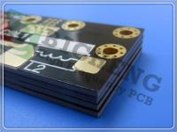 China F4BTMS1000 250mil substrates PCB double sided 1oz Finished Cu weight Used for Microwave, RF for sale