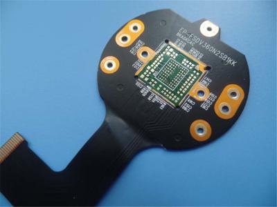 China Double access flexible PCBs Polyimide PCBs 0.25mm thick Rigid-flex PCBs for Gigabyte Switch for sale