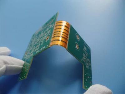 China Multilayer flexible PCBs 4 layer Rigid-flex PCBs with 1.6mm Fr4 &0.2mm Polyimide PCBs for sale