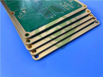 China 12-Layer Rigid PCB with 370HR Base Material, 1.6mm Thickness, Green Solder Mask, and ENIG Finish for sale