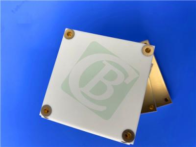 China Rogers RO4003C/RO4450F Mixed Pressure 3-Layer PCB, 1.82mm Thickness Substrates with Black Solder Mask, and Immersion Gold Finish for sale