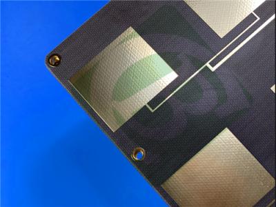 China TLX-8 double sided PCB bulit on 10mil substrates with plating ENIG Finish for Microwave Applications for sale