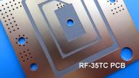 China RF-35TC PCB built on 5mil, 10mil, 20mil, 30mil, 60mil with ENEPIG, Pure gold, OSP is suited for high power applications for sale