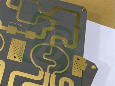 China 2-Layer TP1020 PCB: High-Frequency Double-Sided PCB with 4.0mm Thickness and ENIG Finish for sale