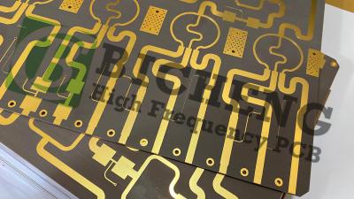 China TLY-5Z PCBs are glass-filled PTFE with woven fiberglass, Thickness options is 10mil, 20mil, 30mil, 60mil for sale