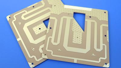 China Rogers AD255C Substrates are RF laminate material using in Automotive telematics antenna systems for sale