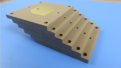 China Rogers' TMM10i RF microwave material with plated thru-hole built on 15mil, 20mil , 25mil , 30mil, 50mil, 60mil, 75mil, 100mil for sale