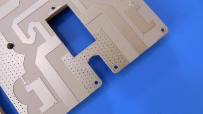 China Rogers' IsoClad 917 (Dk) of 2.17 or 2.20 non-woven fiberglass/PTFE using in microstrip circuits for sale