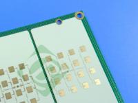 China Rogers RO4350B Copper Clad Laminate with 16.6mil Core using in Automotive Radar and Sensors for sale