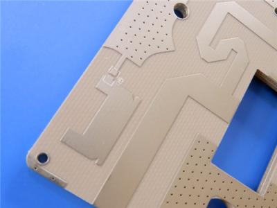 China DiClad 870 Double-layer PCB base on 93mil(2.5mm) Core laminates 2.5mm with Immersion Gold Finish for RF Digital Radio Antennas for sale