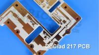 China Rogers CuClad 217 hybrid I Multilayer PCB built on 10mil (0.254mm), 20mil (0.508mm), 31mil (0.787mm), 62mil (1.575mm) for sale
