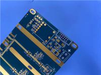 China 12-Layer High-Speed PCB Built on Megtron6 (M6) Laminate with both sided 35μm copper weight using in millimeter-wave radar for sale