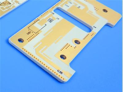 China 0.635mm Double-Sided Copper Clad Laminate with Rogers RO3010 using in Power backplanes for sale