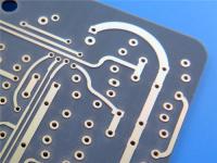 China F4BM220 DK2.2 PCB 2-layer 0.5mm Thick with Immersion Gold 35um copper weight using in Microwave, RF, and radar systems for sale