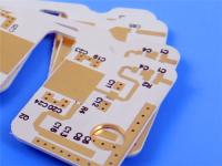 China Rogers RO3003 PCB 2-layer copper built on 10mil substrate laminate with Silver plate/Gold plate using in Remote meter readers for sale