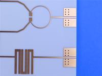 China WL-CT350 2-Layer PCB 40mil substrate built on double sided copper clad laminate using in antenna for sale