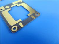 China Custom 2-Layer RT/duroid 5880LZ PCB Built on 10mil CCL substrate laminate with Immersion Gold Finish for RF for sale