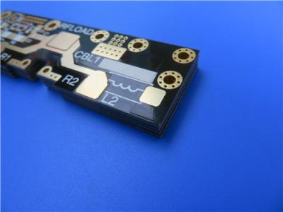 China F4BTMS430 fabircate PCB 2-Layer copper built on 10mil substarte with Immersion Gold Finish for  radar for sale