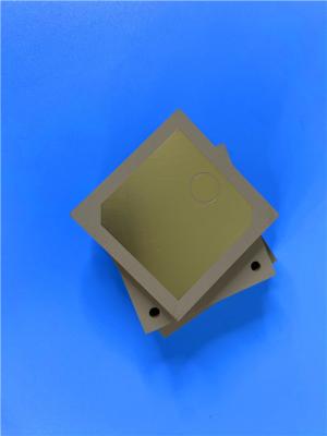 China Custom 2-Layer TP600 PCB DK 6.0 base on high-frequency material 19.6mil thick with ENEPIG Finish for miniaturized antenna for sale
