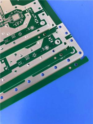 China 4-layer PCB built on 5mil MT77+MT77 1078 Prepreg 0.6mm finished thickness with 0.25mm via, resin filled and capped for sale