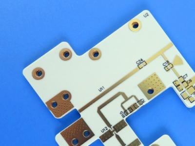 China Rogers RO4835 PCB built on 0.254mm substrate laminate 2-Layer copper weight with ENEPIG Finish for RF and microwave for sale