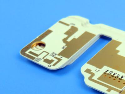 China RO3010 Double-Sided PCB with Immersion Gold Finish 1oz (35μm) finished copper on both sides for sale