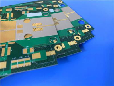 China Taconic TRF-45 Dk 4.5 ceramic-filled PTFE laminate 2-Layer High-Frequency PCB – 32mil (0.9mm) with Immersion Gold Finish for sale