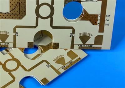 China 2-Layer CLTE-MW PCB 2.9mil Core Laminate with Immersion Gold Finish for millimeter-wave and high-frequency applications for sale