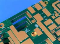 China 2-Layer CLTE-MW PCB 2.9mil Core Laminate with Immersion Gold Finish for millimeter-wave and high-frequency applications for sale