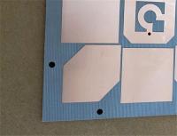 China High DK 10.2 2-Layer F4BTMS1000 PCB built on 10mil substarte laminate with OSP Finish for sale