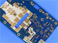 China High DK 10.2 2-Layer F4BTMS1000 PCB built on 10mil substarte laminate with OSP Finish for sale