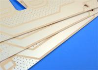China 2-Layer RT/duroid 6006 PCB built on 10mil ceramic-PTFE substrate with Immersion Silver Finish for sale