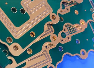 China 4-Layer Hybrid High-Frequency PCB with high Dk10.2 RO3210™ (ceramic-filled, woven fiberglass-reinforced PTFE) for sale