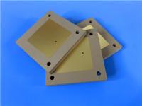 China Rogers TMM3 Thermoset Microwave Laminate use to manufacture Custom 100mil 2-Layer PCB Solution for sale