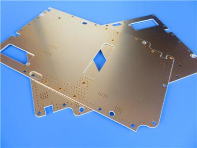 China Rogers RO3210 high DK10.2 High-Frequency Laminate and Custom Multilayer PCB built on 0.508mm core RO3210+0.2mm RO4450F PP for sale
