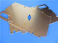 China Rogers RO3010 DK 10.2 High-Frequency Laminate and Mixed-Material 4-Layer 1.27mm + 0.076mm + 1.27mm PCB for RF Microwave for sale
