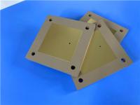 China Rogers TMM10i high Dk 9.80 Thermoset Microwave Laminate and Custom 75mil material double side copper PCB with Immersion gold for RF and microwave circuitry for sale