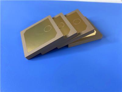 China TP960 DK9.6 High-Frequency Laminate consists of ceramics and polyphenylene Oxide resin (PPO) and Custom 1MM thermoplastic material PCB with EPIG for sale