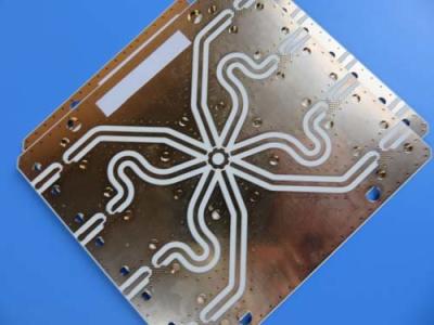 China High Frequency PCB Built On 10mil RO4350B With 4 Designs in Panel for Portable Antenna. for sale