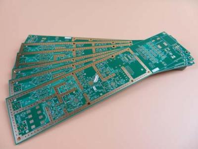 China 4 Layer Mixed PCB Built On 0.254mm RO4350B + 0.36mm FR-4 With ENIG for sale