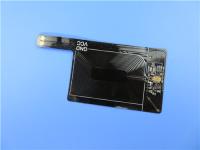 China Double Layer Flexible Pritned Circuit (FPC) Prototype with Black Coverlay and Immersion Gold for RFID for sale