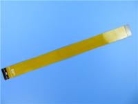 China Dual Layer Flexible Printed Circuit Board on Polyimide With Yellow Mask and PI Stiffener for  Thin-film Switch for sale