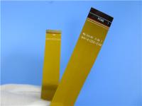 China Dual Layer Flexible Printed Circuit Board on Polyimide With Yellow Mask and PI Stiffener for  Thin-film Switch for sale