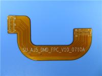 China Double Sided Flexible PCB Made on Polyimide With Stiffener of Stainless Steel Shim and Immersion Gold for Industrial for sale