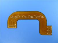China Double Sided Flexible PCB Made on Polyimide With Stiffener of Stainless Steel Shim and Immersion Gold for Industrial for sale