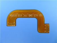 China Double Sided Flexible PCB Made on Polyimide With Stiffener of Stainless Steel Shim and Immersion Gold for Industrial for sale